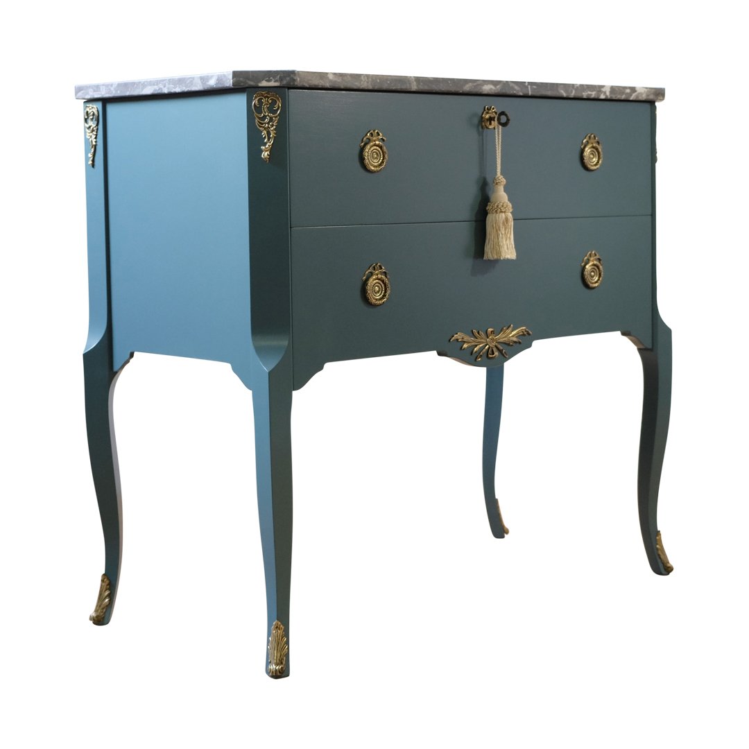 Gustavian Commode with Custom Finish, 1950s for sale at Pamono