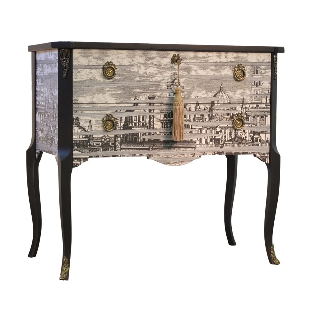 Gustavian Chest of Drawers with Design of Ancient Rome, 1959 for sale ...