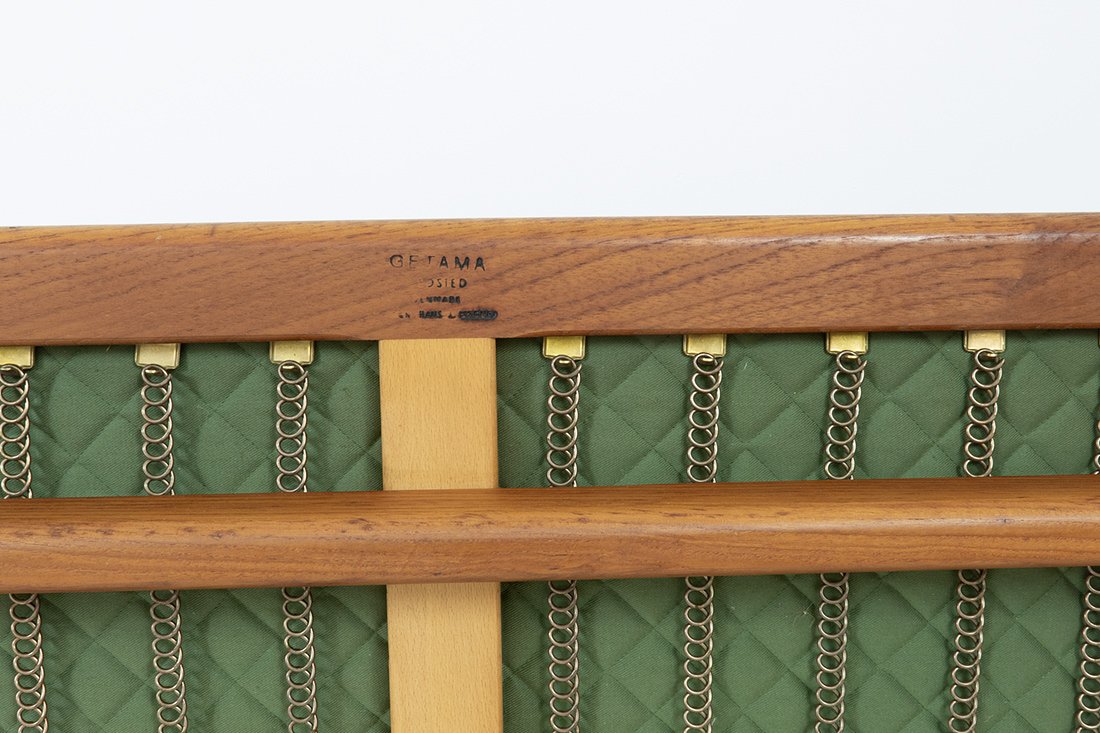 Canapé 3 Places Modèle GE 290 en Teck par Hans J. Wegner pour Getama en ...