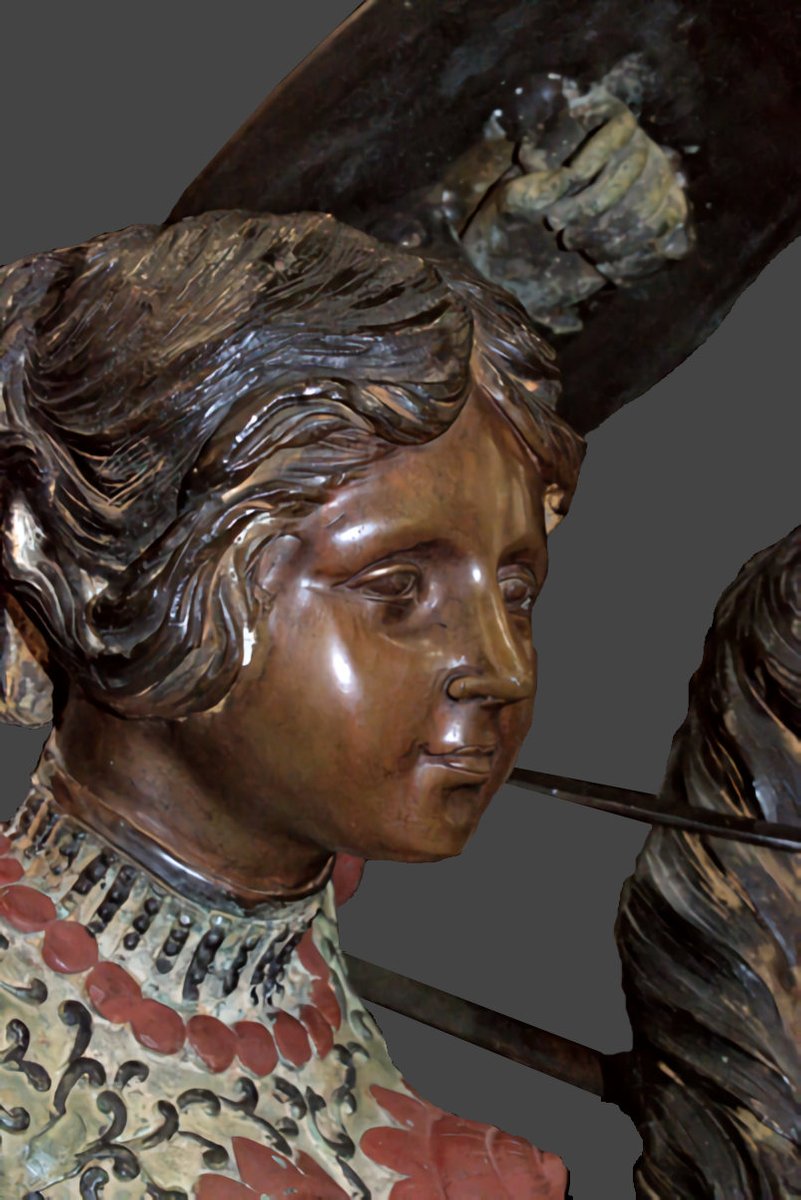 Large Valkyrie, 1890-1910, Bronze for sale at Pamono