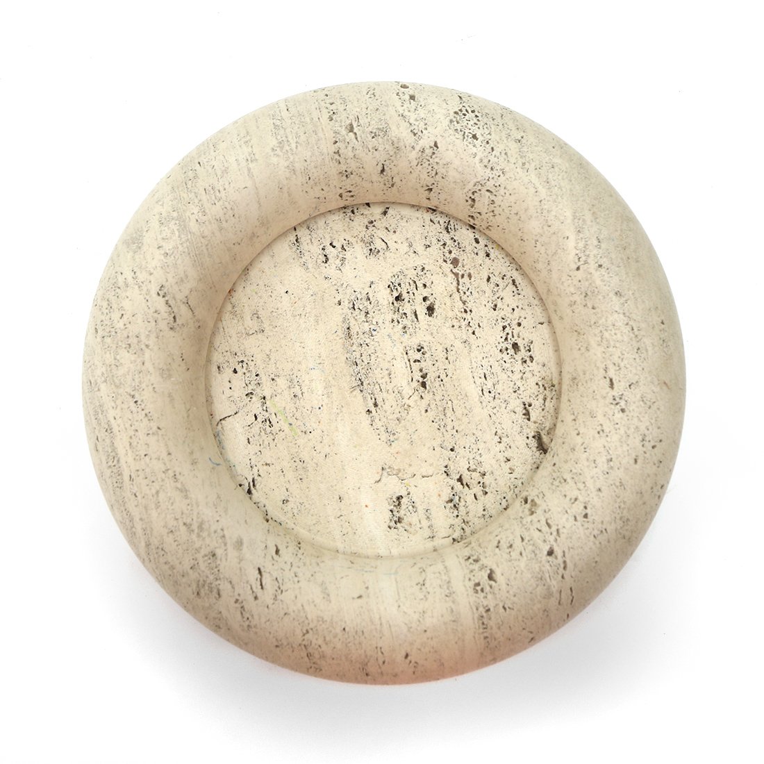 Schale aus Travertin von Egidio Di Rosa & Pier Alessandro Giusti für Up ...