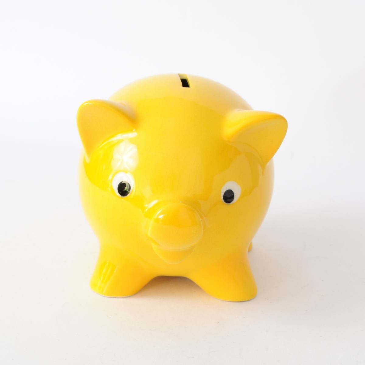 Yellow Pig Money Box from Goebel, 1970s for sale at Pamono