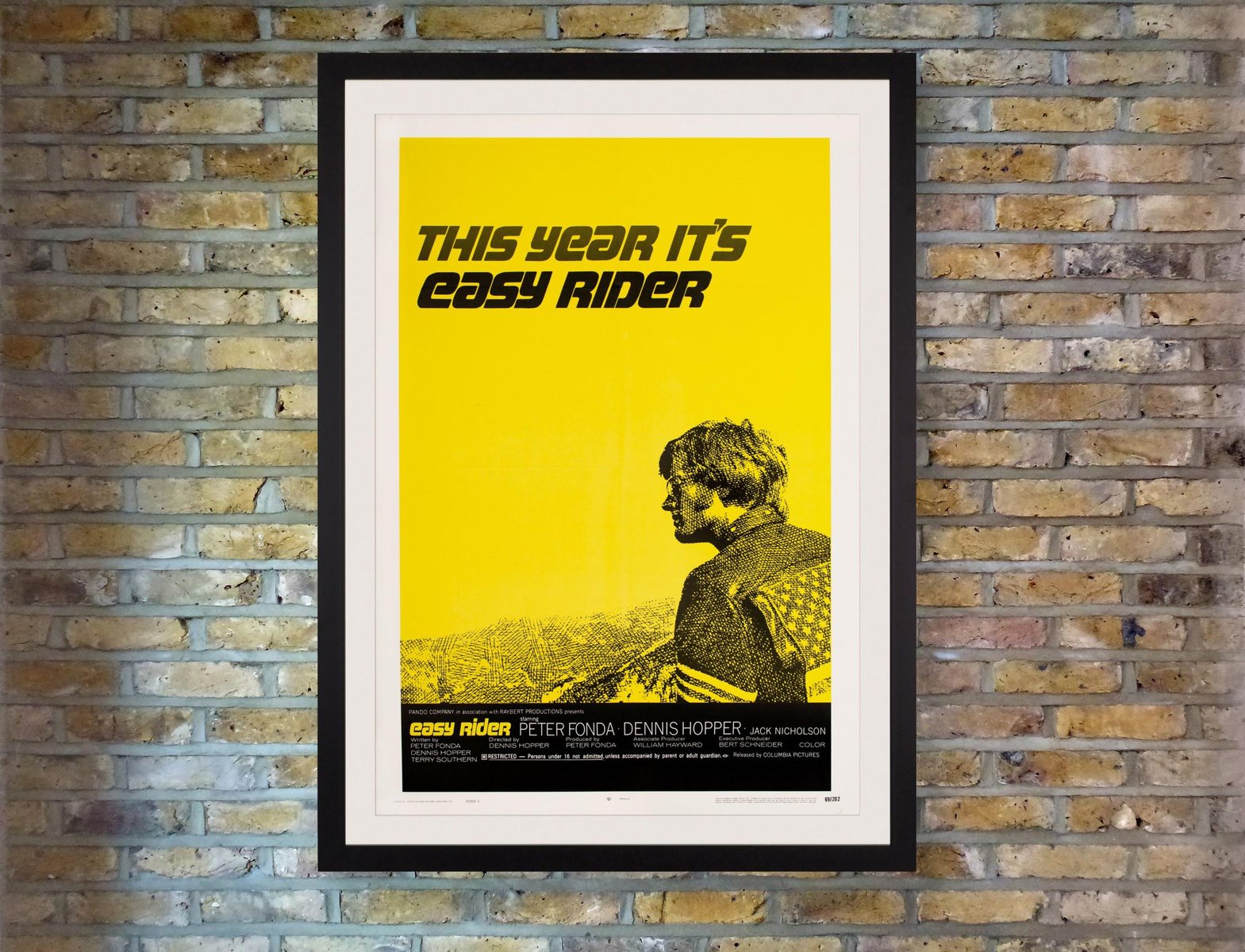 Easy Rider Original Vintage Movie Poster, American, 1969 for sale at Pamono