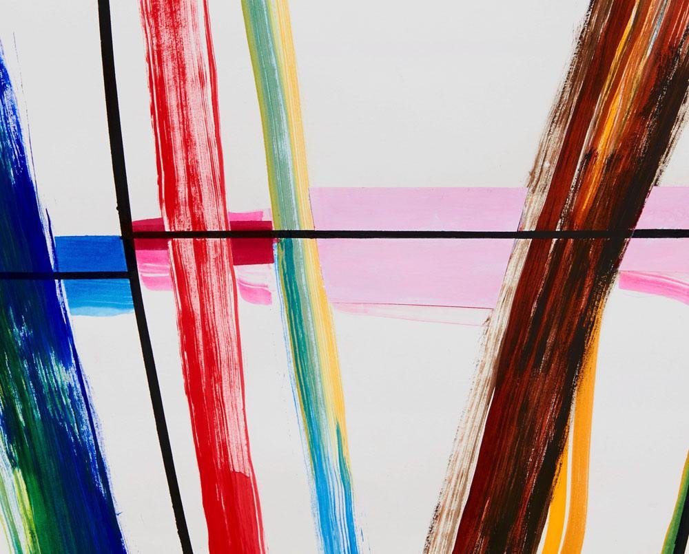 Laura Newman, Stems, 2021, Acrylic & Ink on Paper for sale at Pamono