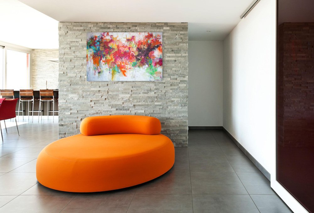 Carolina Alotus, Colorful Morning, 2021, Acrylic & Mixed Media on ...