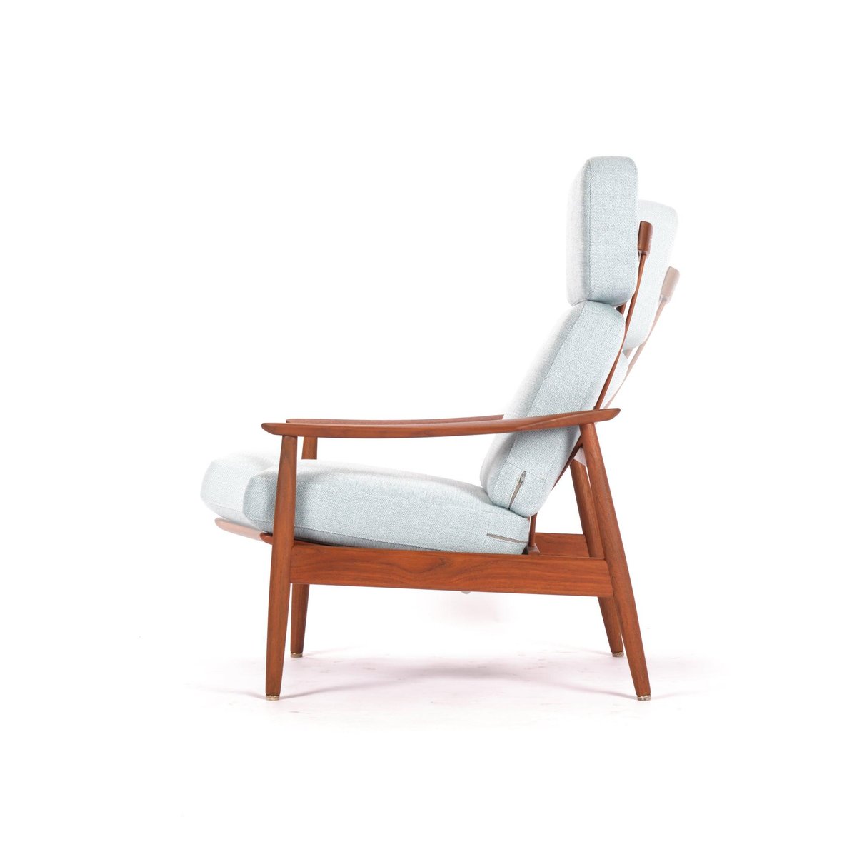 FD-164 Army Chair mit Fußhocker von Arne Vodder für Cado, 2er Set bei ...