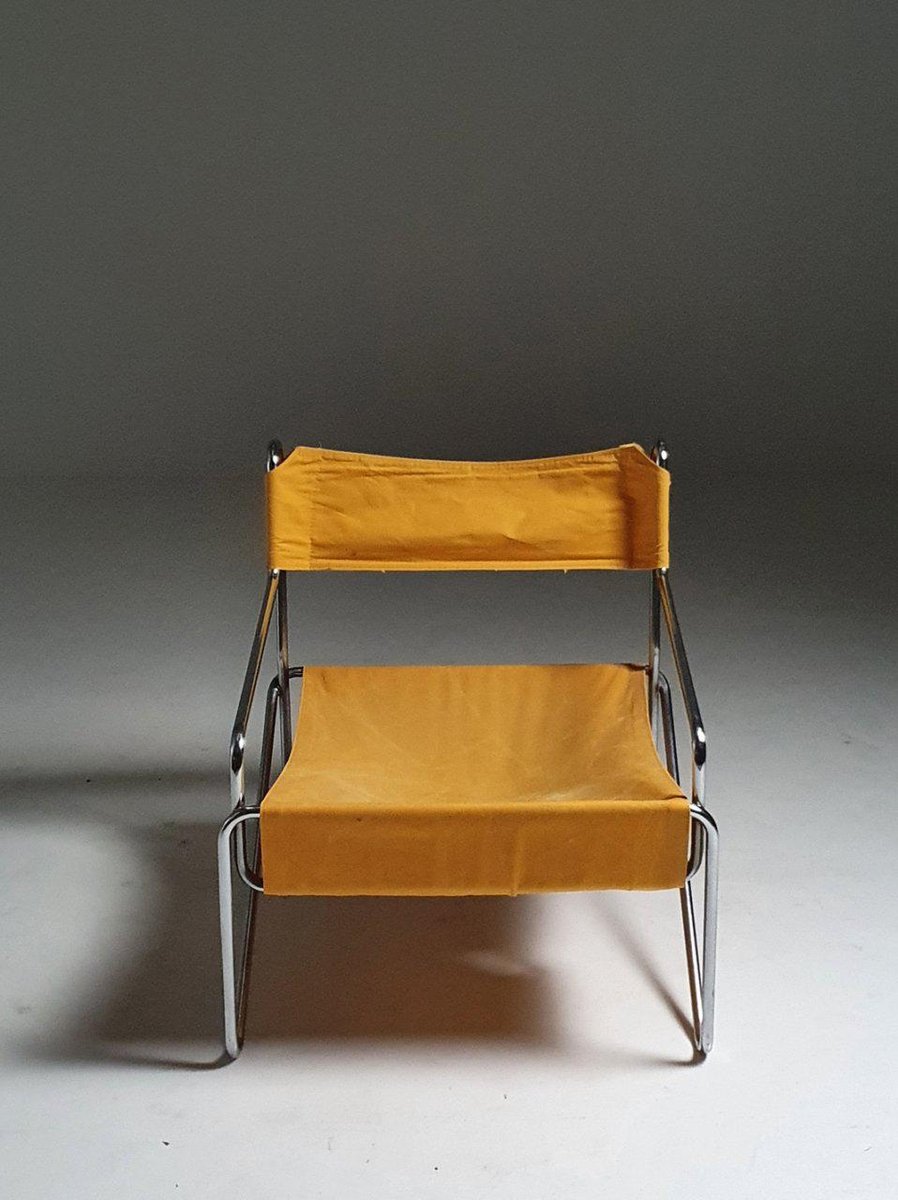 Tubular Easy Chair, 1970s for sale at Pamono