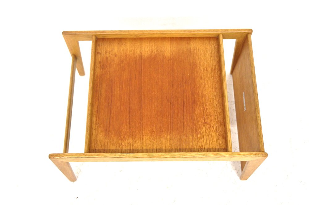Teak Triva Series Beside Table from Nordiska Kompaniet, Sweden, 1960s ...