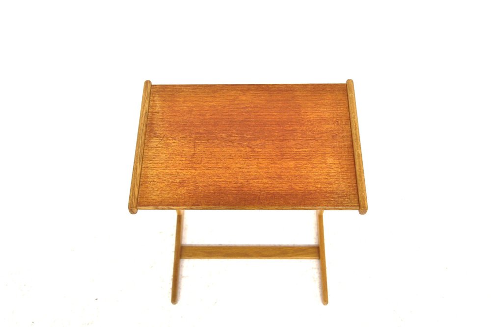 Teak Triva Series Beside Table from Nordiska Kompaniet, Sweden, 1960s ...