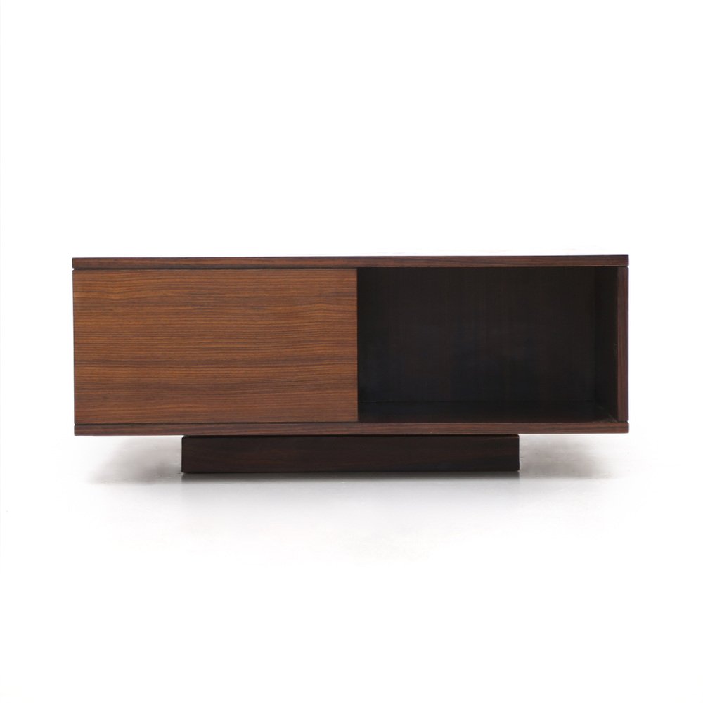 Square Coffee Table with Open Compartments, 1960s for sale at Pamono