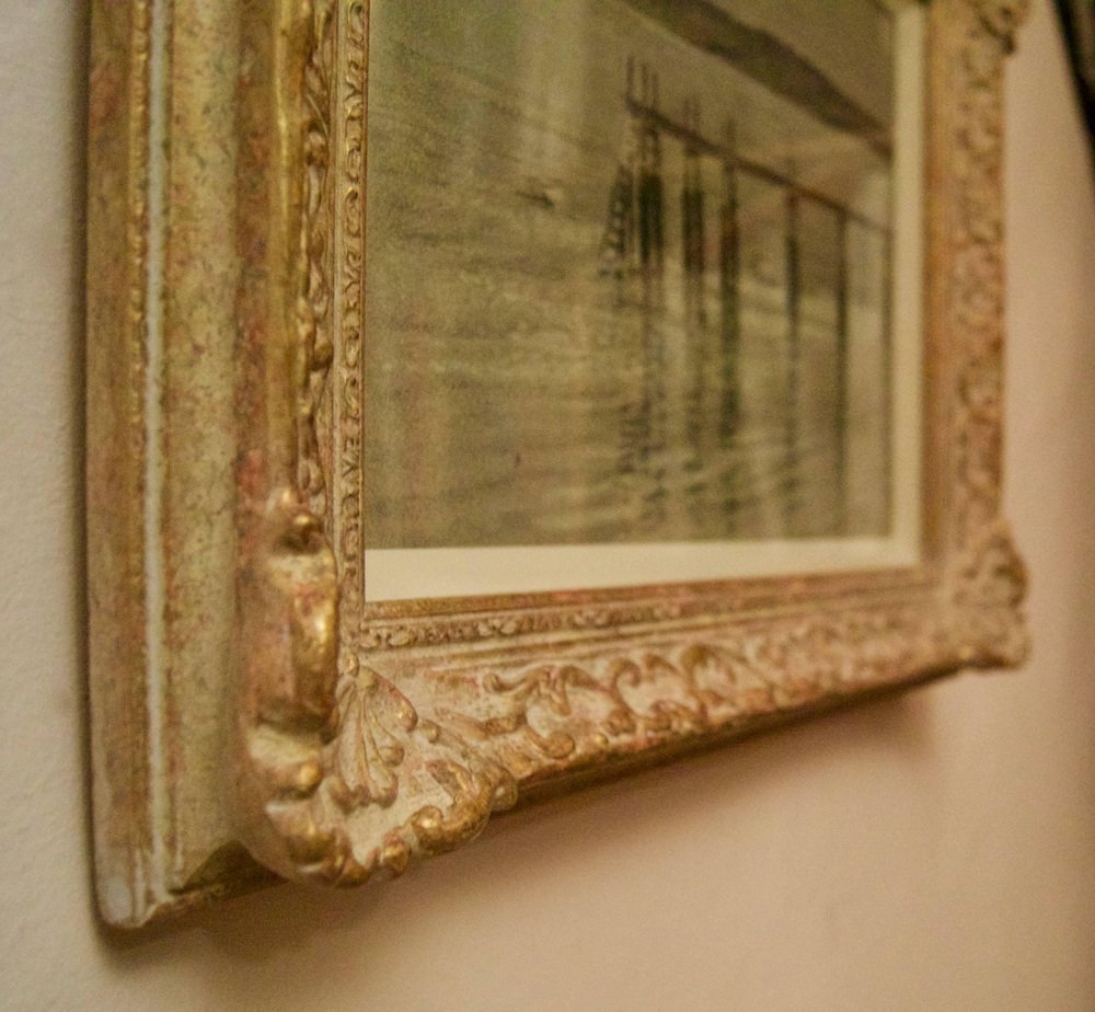 William Henry Innes, Pier, 1960s, Oil Pastel on Paper for sale at Pamono