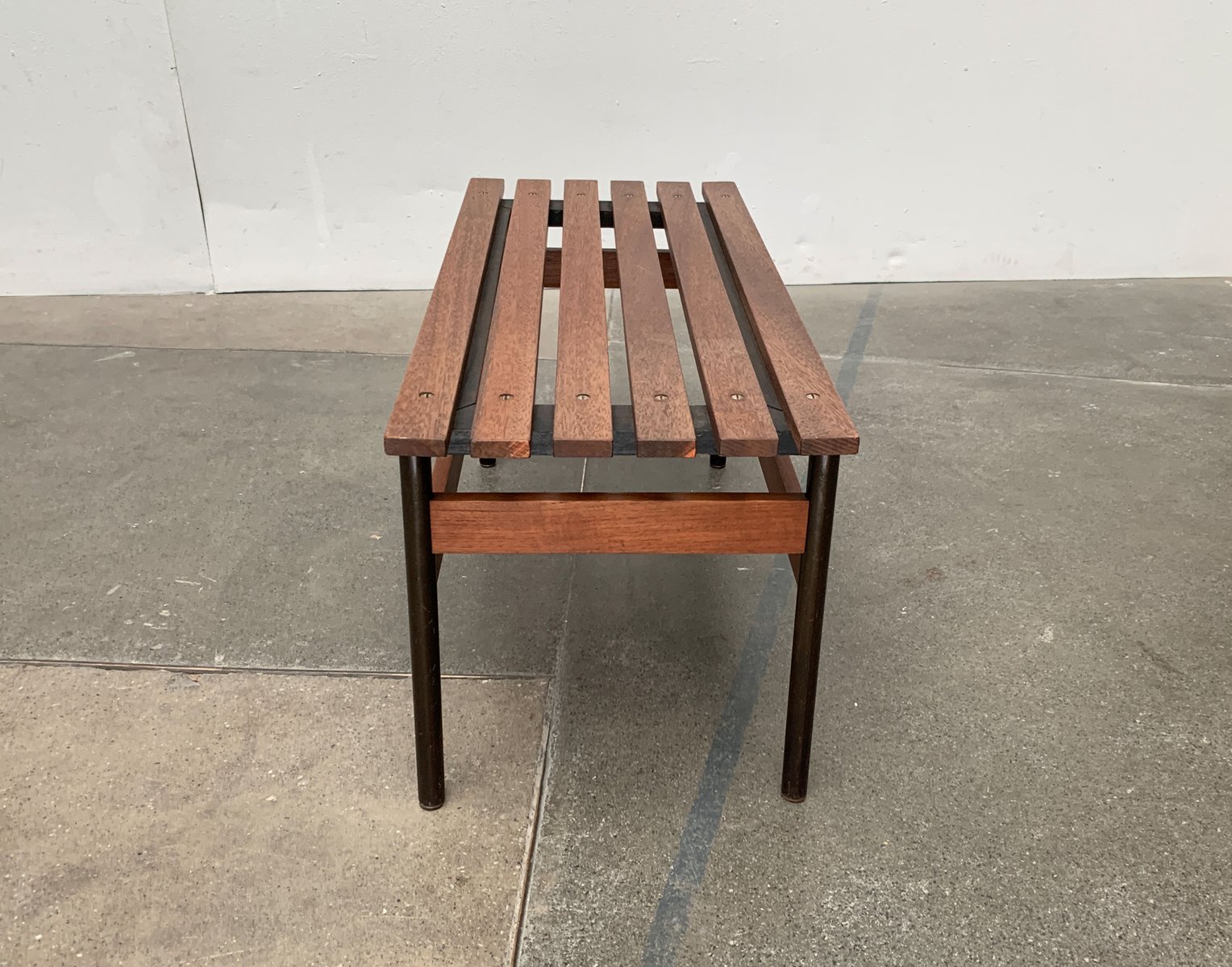 Mid-Century Bench in Teak, 1960s for sale at Pamono
