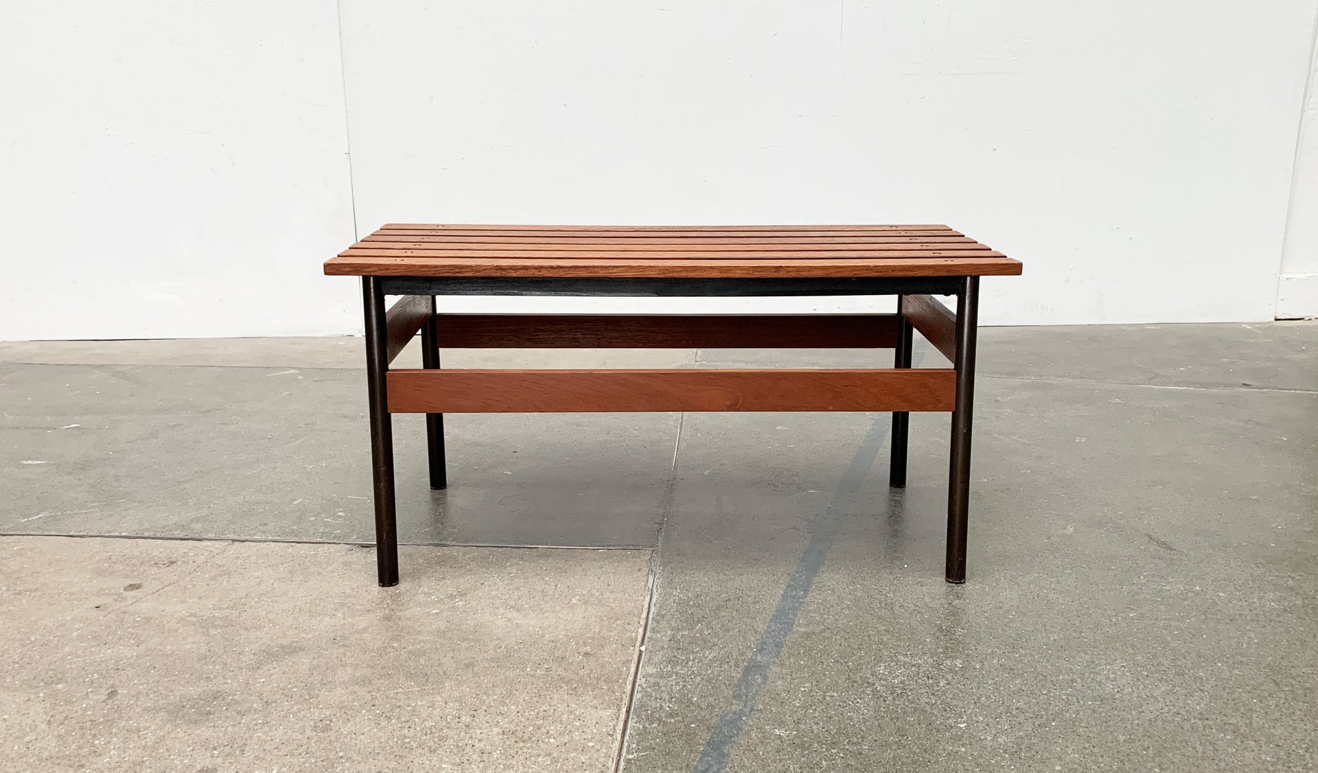 Mid-Century Bench in Teak, 1960s for sale at Pamono