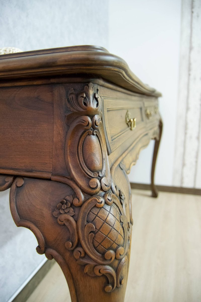 Chippendale Style Walnut Console for sale at Pamono