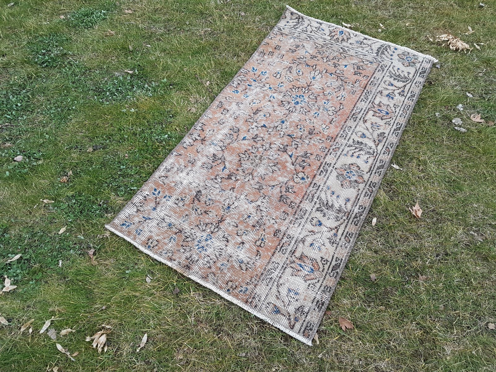 Handmade Mini Rug, 1970s for sale at Pamono