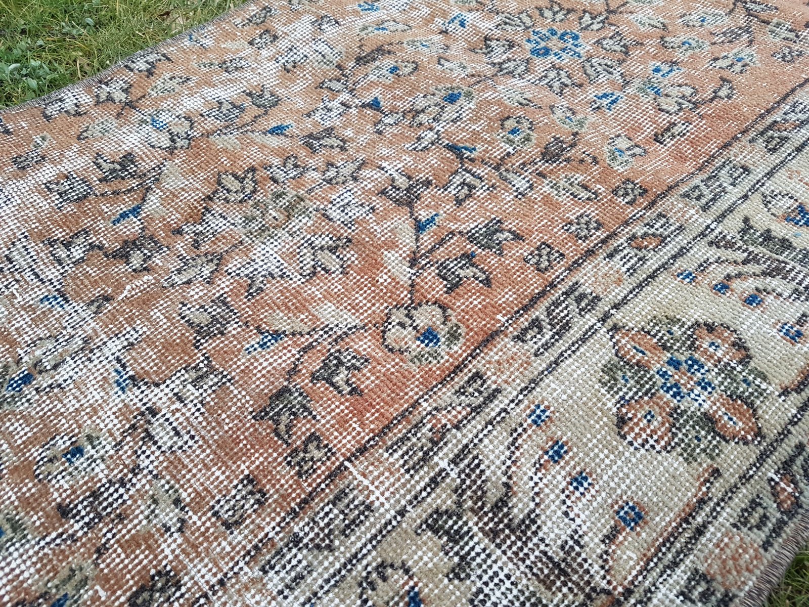 Handmade Mini Rug, 1970s for sale at Pamono