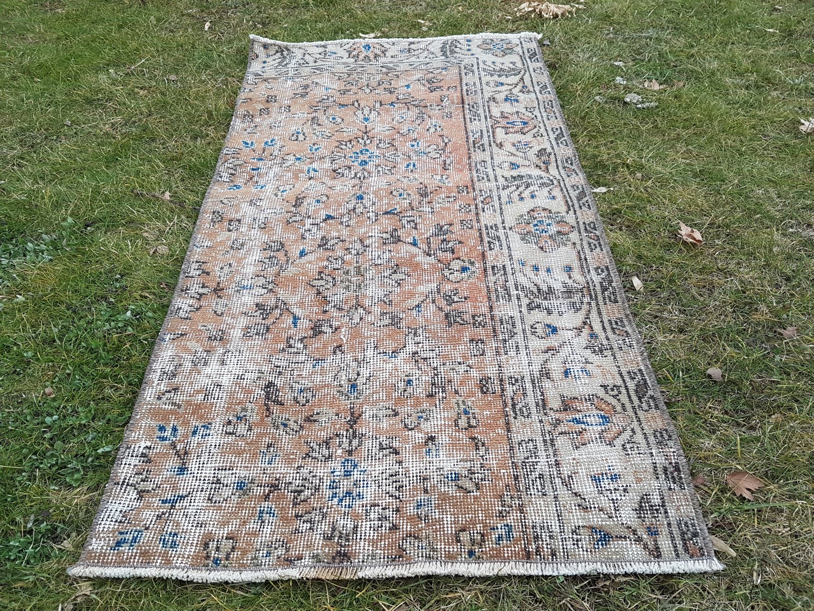 Handmade Mini Rug, 1970s for sale at Pamono