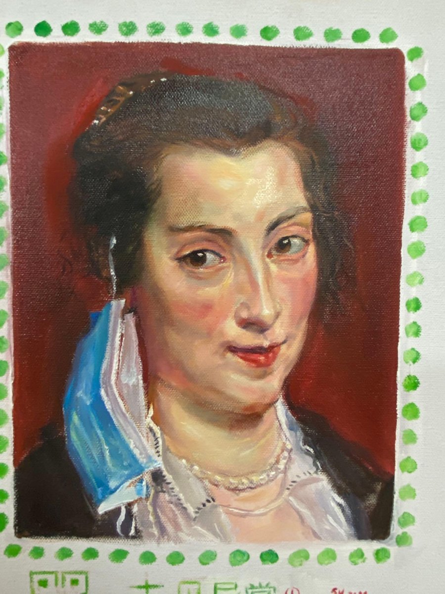 Su Yu, No Abnormality, 2022, Oil on Canvas for sale at Pamono