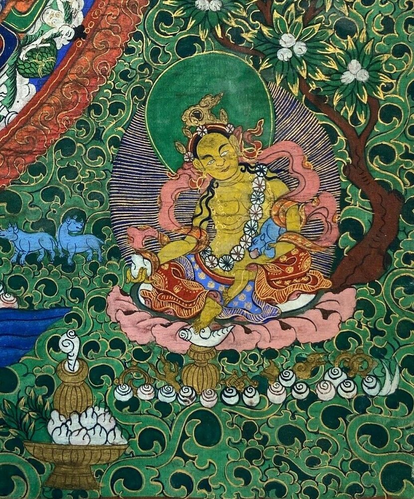 Tibetan Artist, Thangka, Pre-1800, Drawing on Paper for sale at Pamono