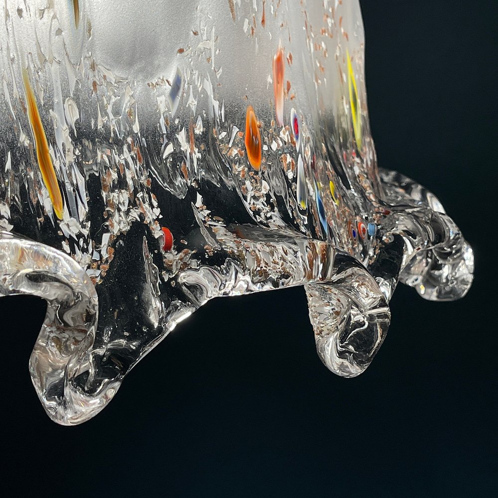 Murano Glass Pendant Lamp by Sylcom, Italy, 1990s for sale at Pamono