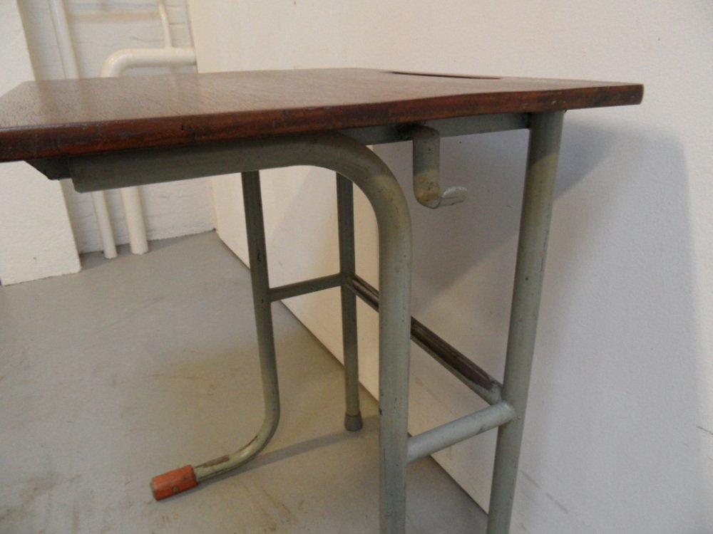 Vintage School Table, 1960s for sale at Pamono
