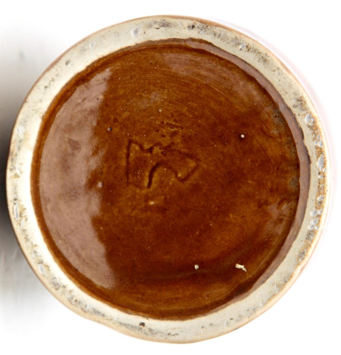 Ceramic Floor Vase with Slip Glaze and Peacock Feather Motif, 1960s for ...