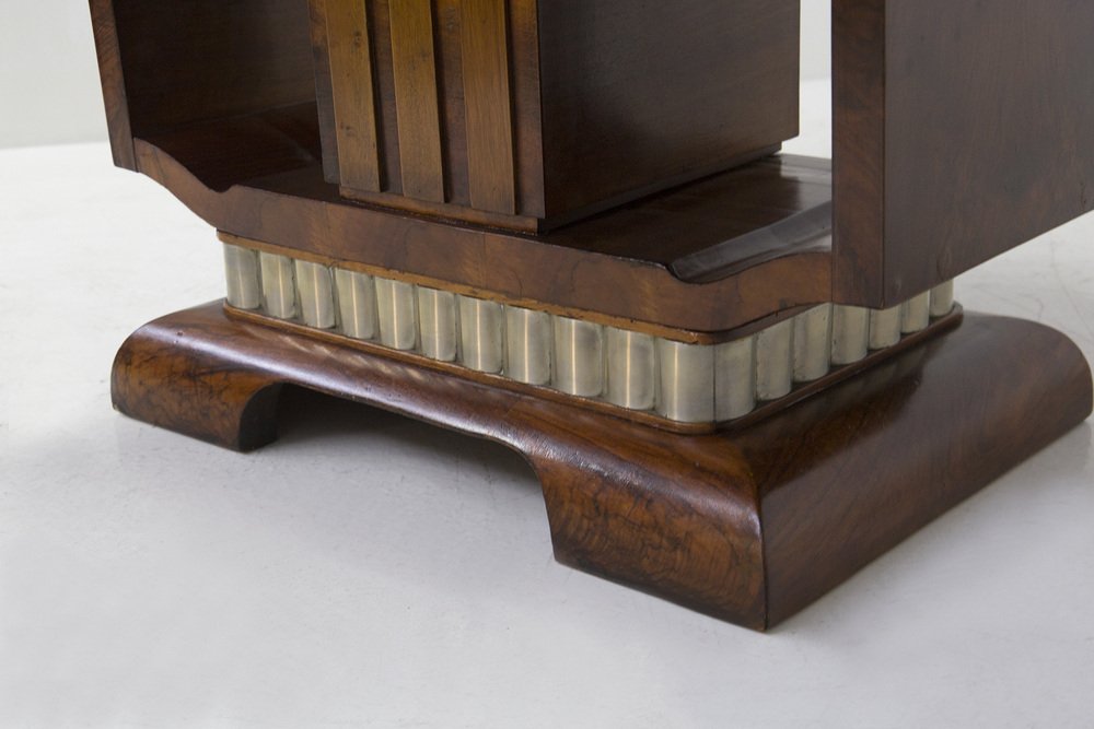 Art Deco Center Table in Precious Wood, 1920s for sale at Pamono