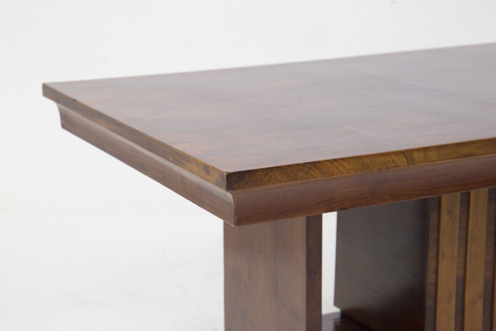 Art Deco Center Table in Precious Wood, 1920s for sale at Pamono