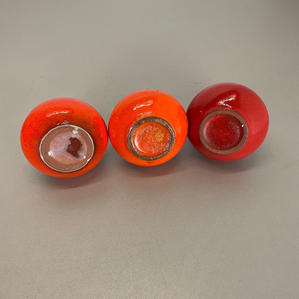 Ceramic Studio Pottery Vases attributed to Roth Ceramics, Germany ...