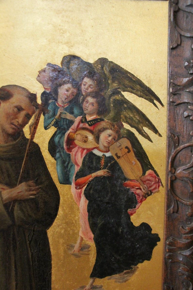 After Sandro Botticelli, St. Francis of Assisi with Angels, 1800s, Oil ...