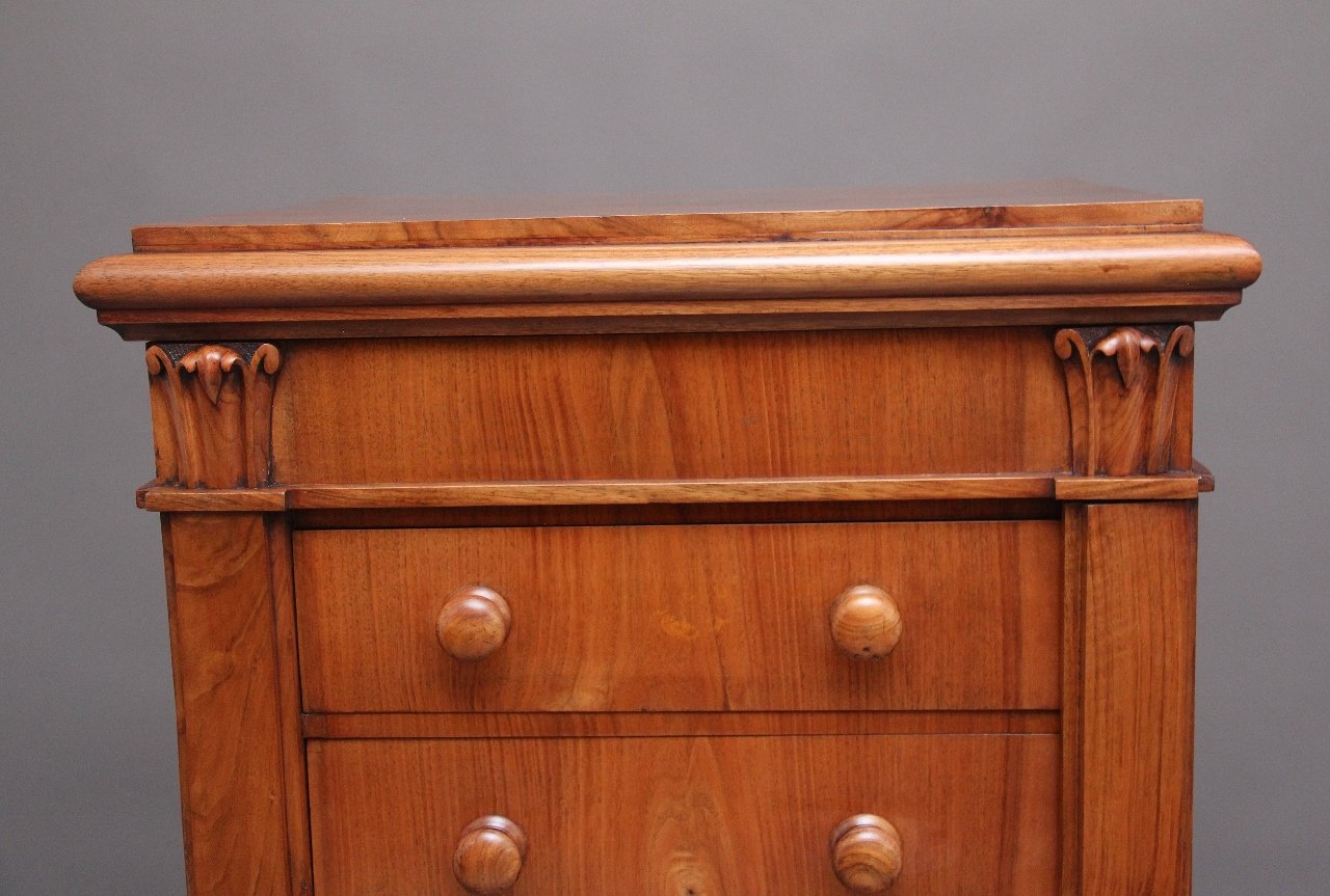 Regency Walnut Wellington Chest, 1830s for sale at Pamono