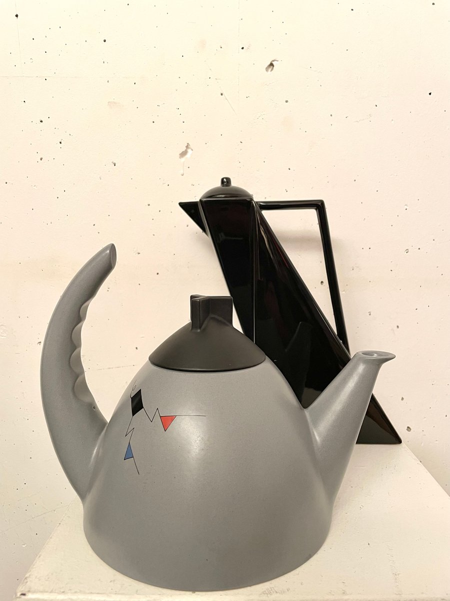 Postmodern Teapot by Claude Dumas, 1980s for sale at Pamono