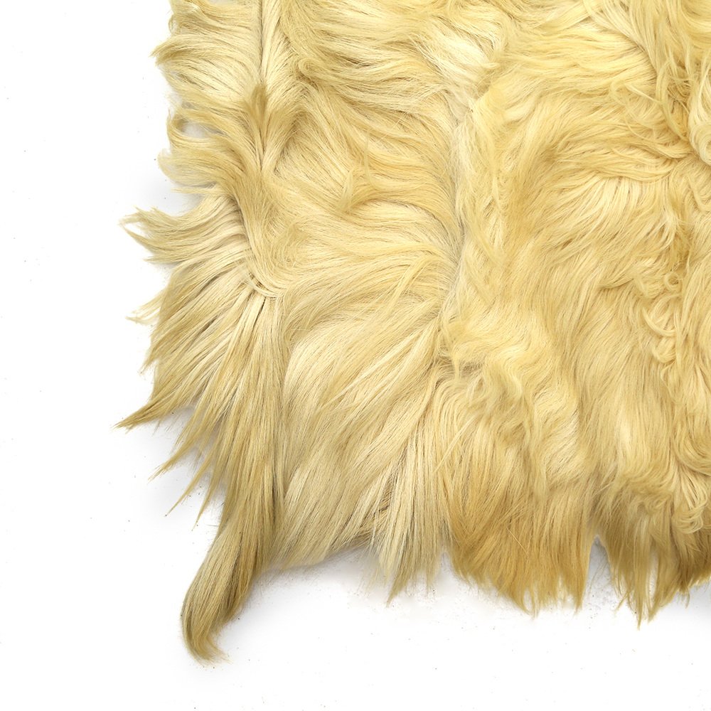Rectangular Sheepskin Rug, 1960s for sale at Pamono