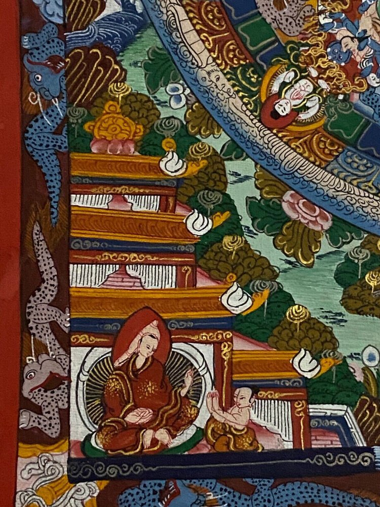 Tibetan Artist, Thangka, Pre-1800, Drawing for sale at Pamono