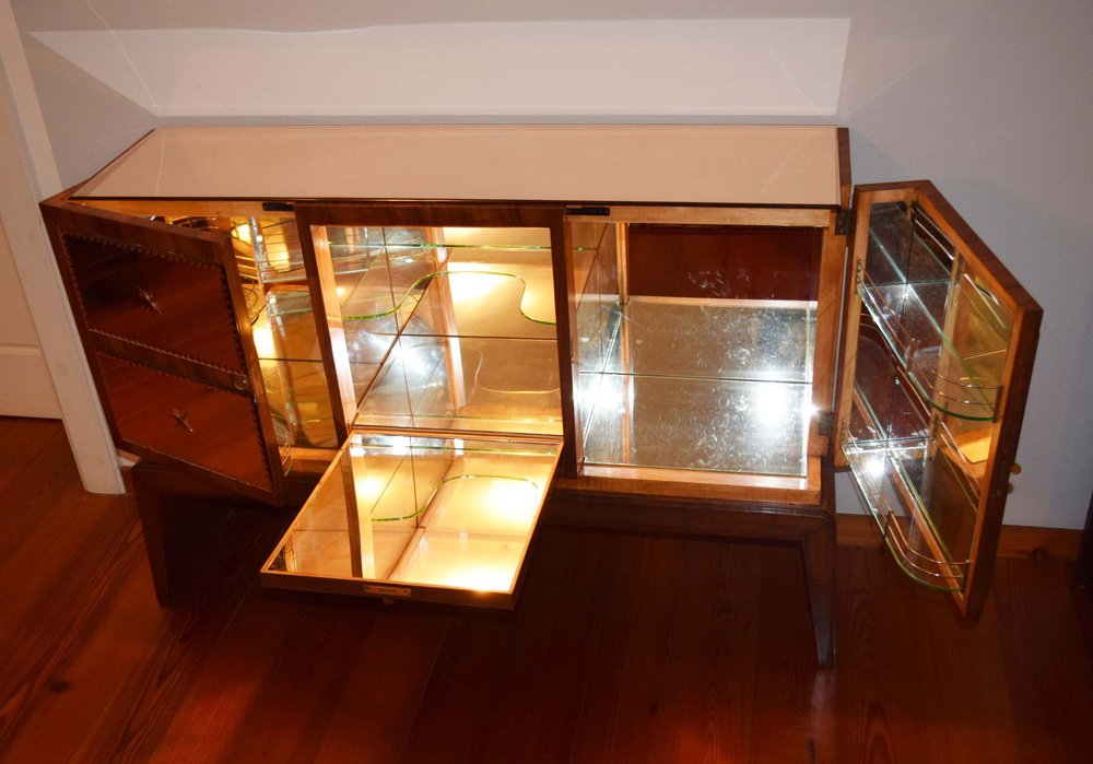 Art Deco Italian Bar, 1930s for sale at Pamono