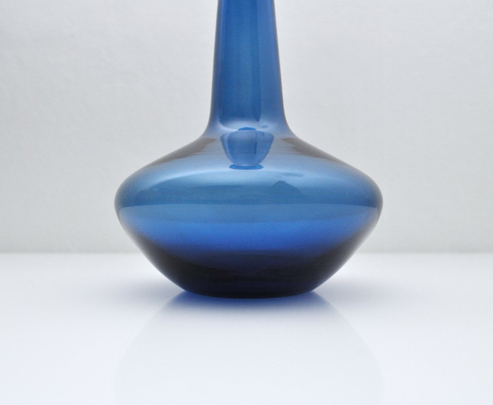 Scandinavian Modern Vase by Jacob E. Bang for Holmegaard Denmark, 1960s for sale at Pamono