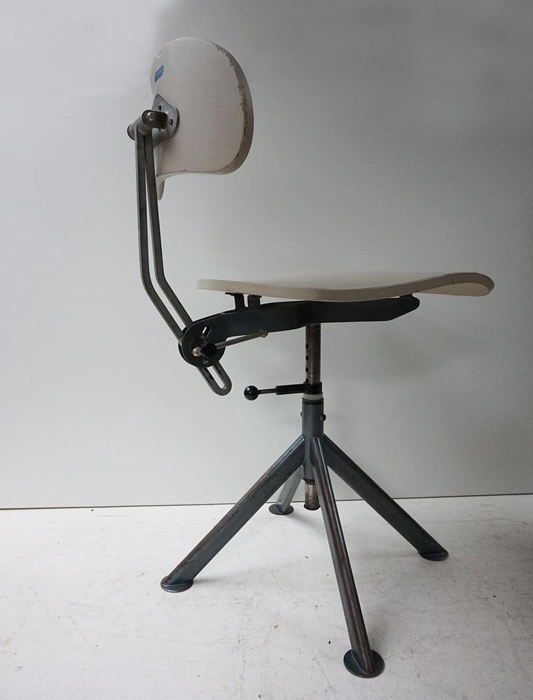 Chaise de Bureau d'Architecte Industrielle par John Odelberg & Anders ...