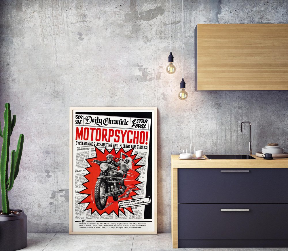 Motorpsycho Movie Poster, 1965 for sale at Pamono