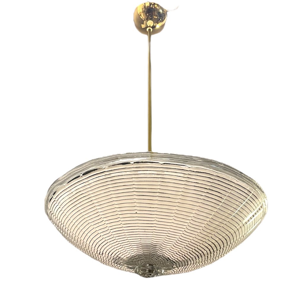 Italian Light Pendant in Murano Glass, 1980s for sale at Pamono