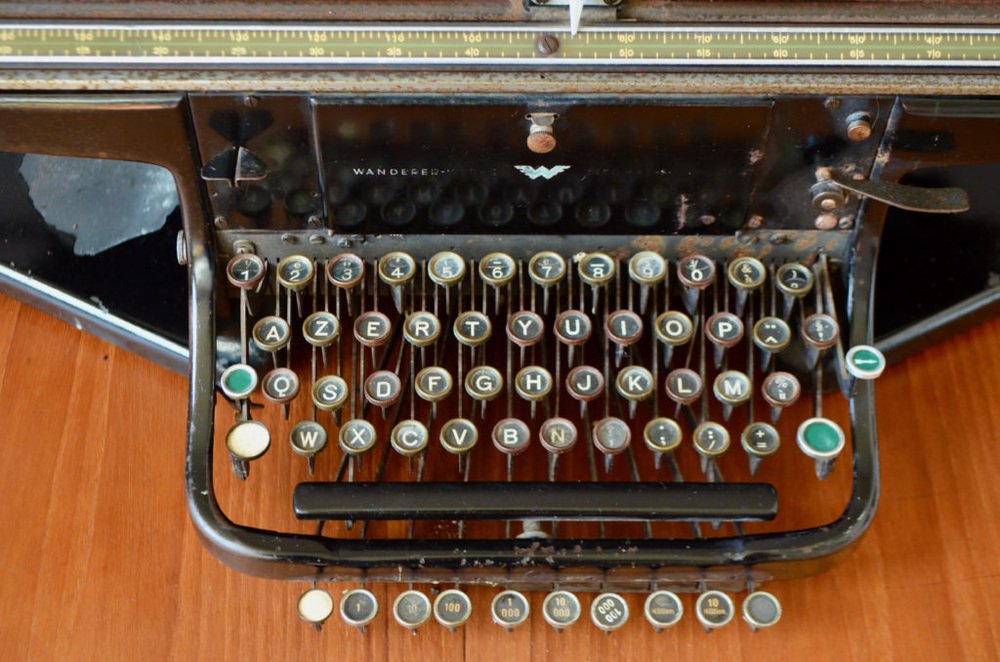 Large Typewriter from Continental for sale at Pamono
