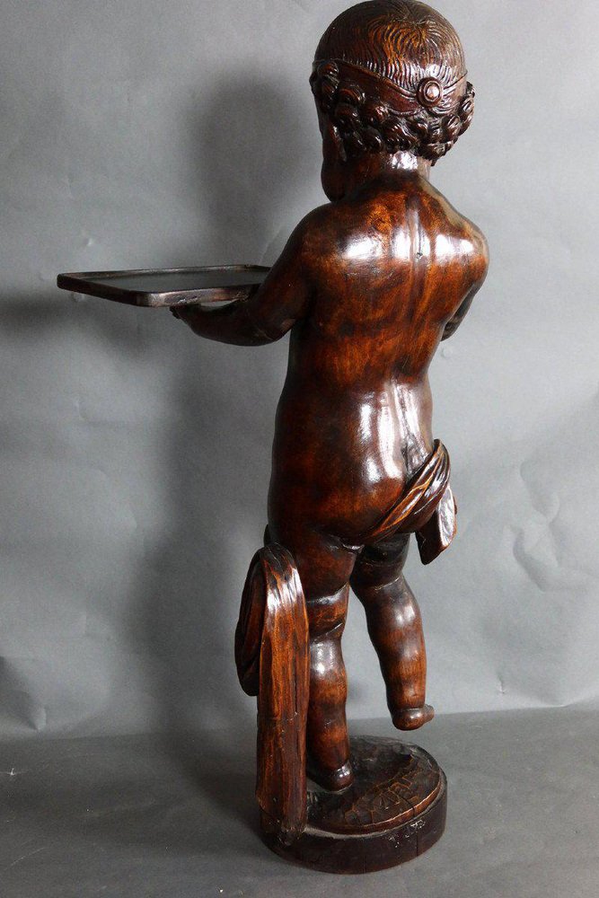 19th Century Child Servant Sculpture for sale at Pamono