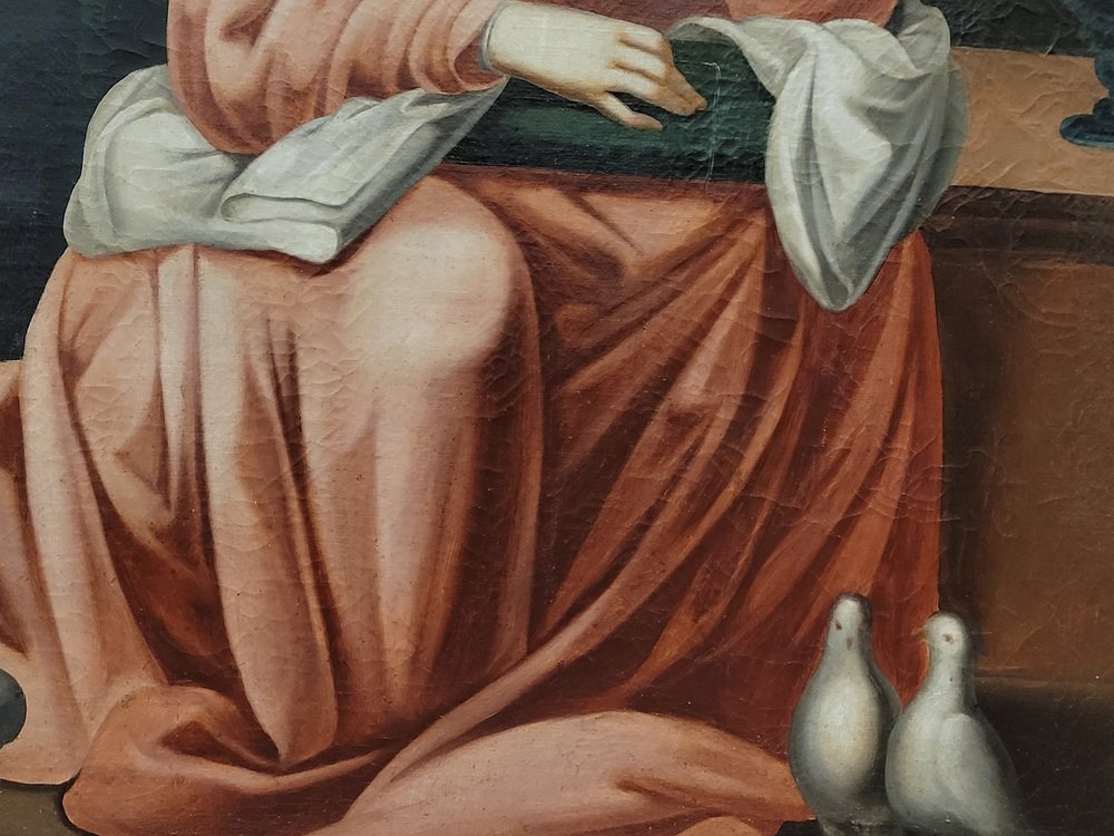 Colonial School Artist, Sacred Family in the Workshop of Nazareth ...