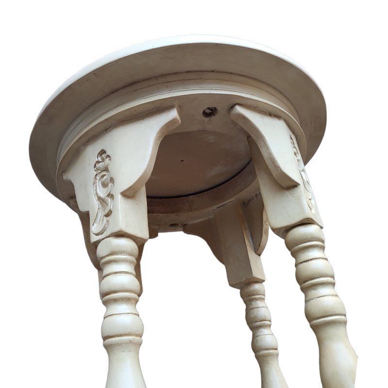 Spanish High Pedestal Potting Table with Bolute Legs for sale at Pamono