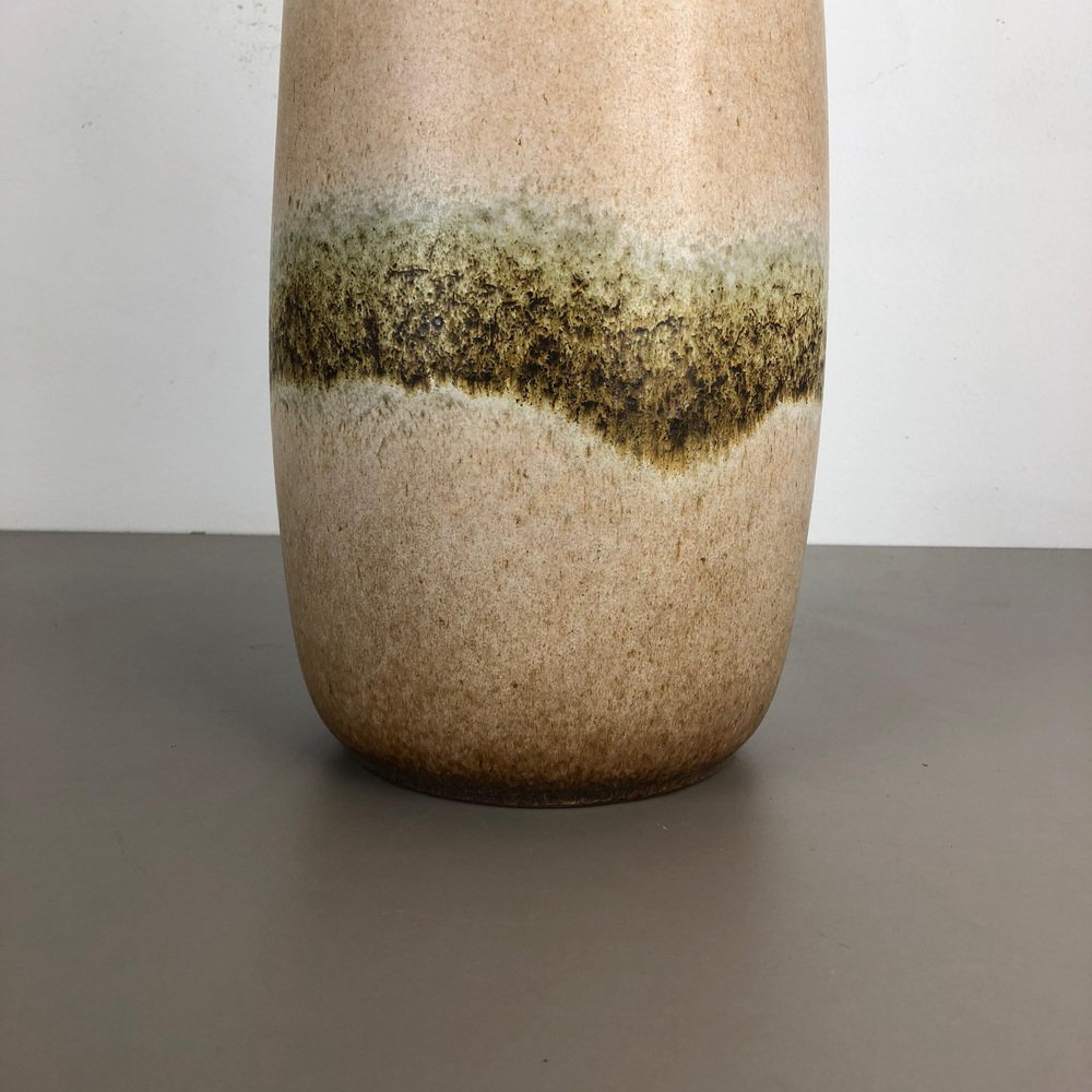 Large Fat Lava Multi-Color 284-47 Pottery Floor Vase attributed to ...