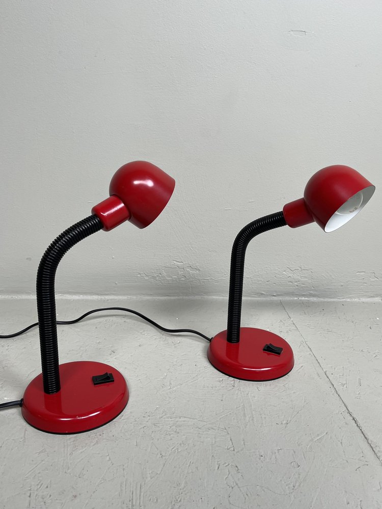 Vintage Night Lights, 1980s, Set of 2 for sale at Pamono