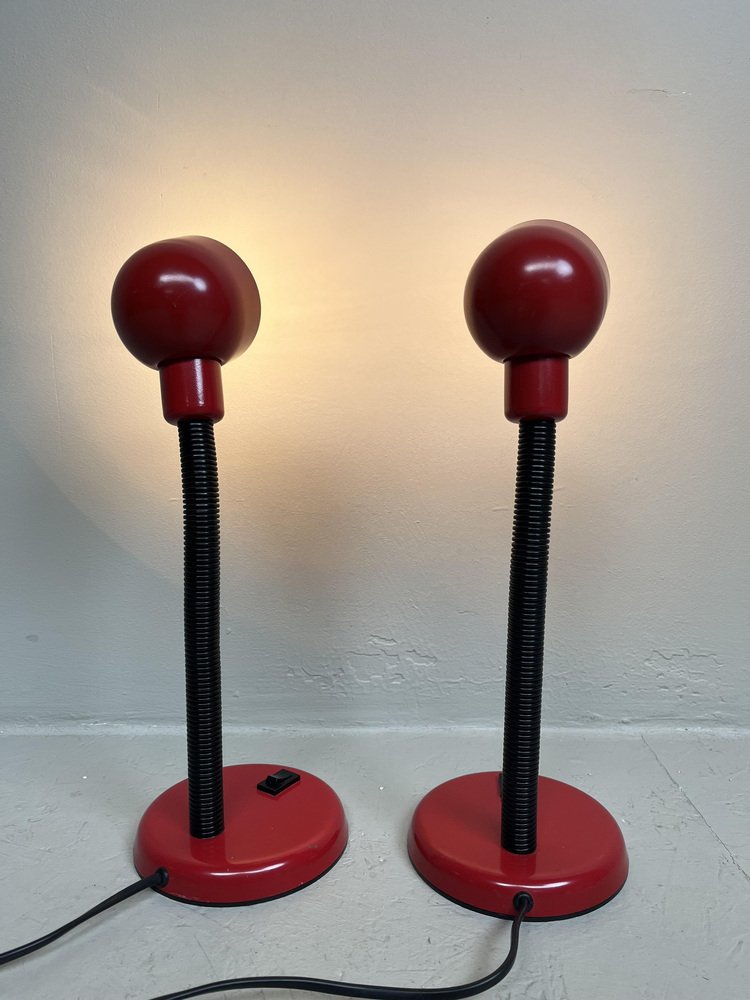 Vintage Night Lights, 1980s, Set of 2 for sale at Pamono