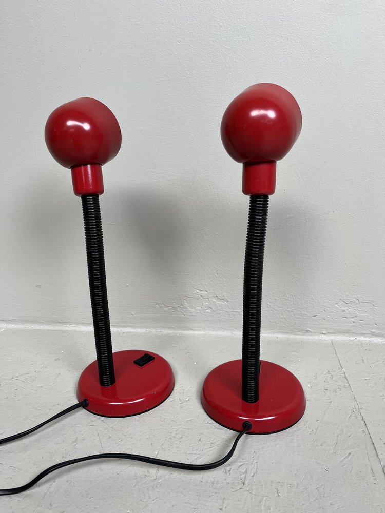 Vintage Night Lights, 1980s, Set of 2 for sale at Pamono
