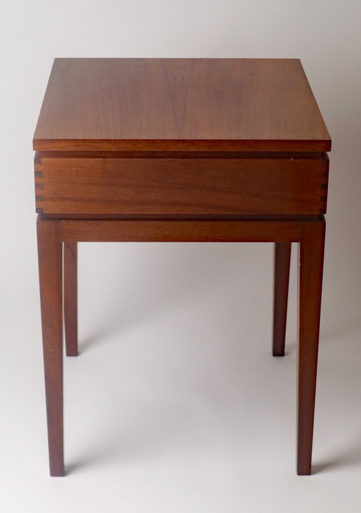 Small Teak Gaming Table, 1960s for sale at Pamono