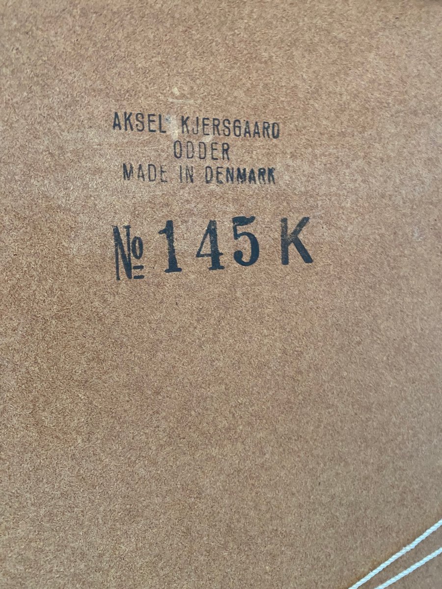 Large Vintage Scandinavian Model 145 K Mirror by Kai Kristiansen for ...