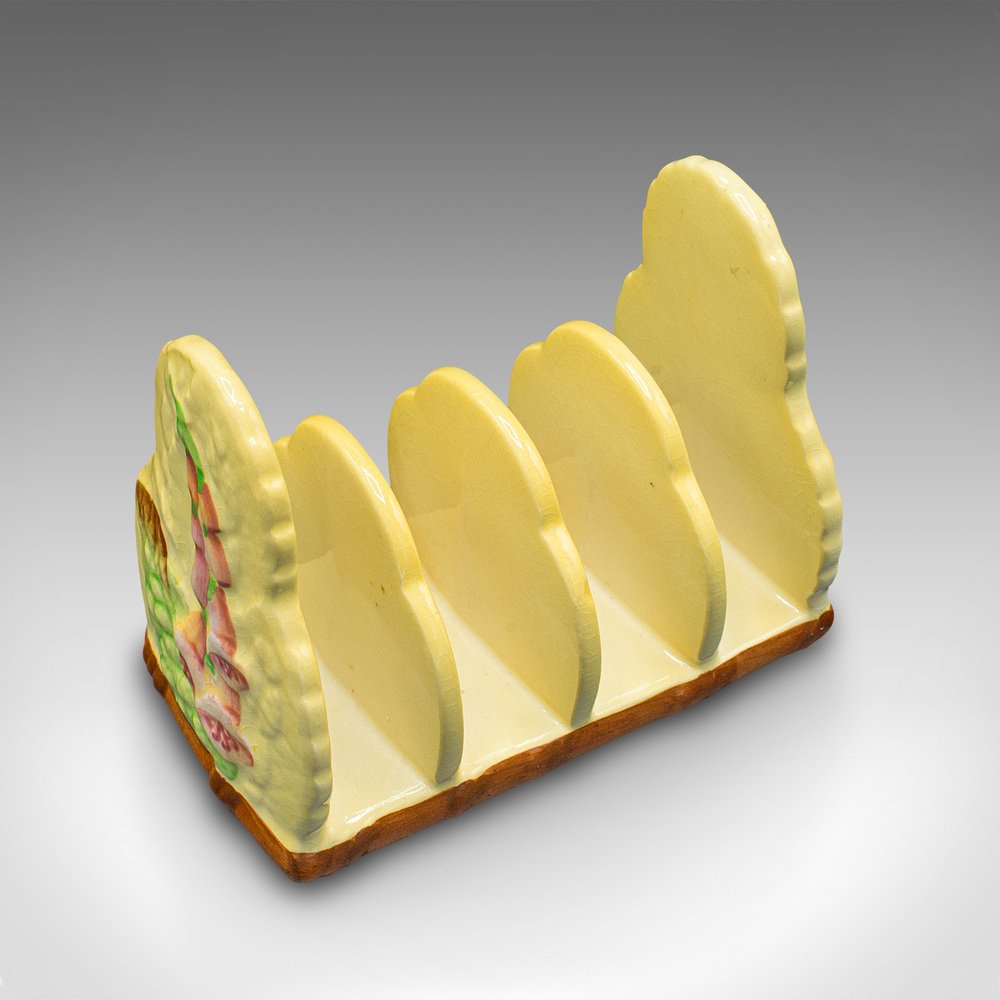 English Ceramic Toast Rack, 1940s for sale at Pamono